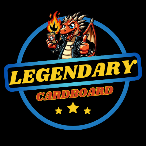 Legendary Cardboard & Games logo - Go to homepage