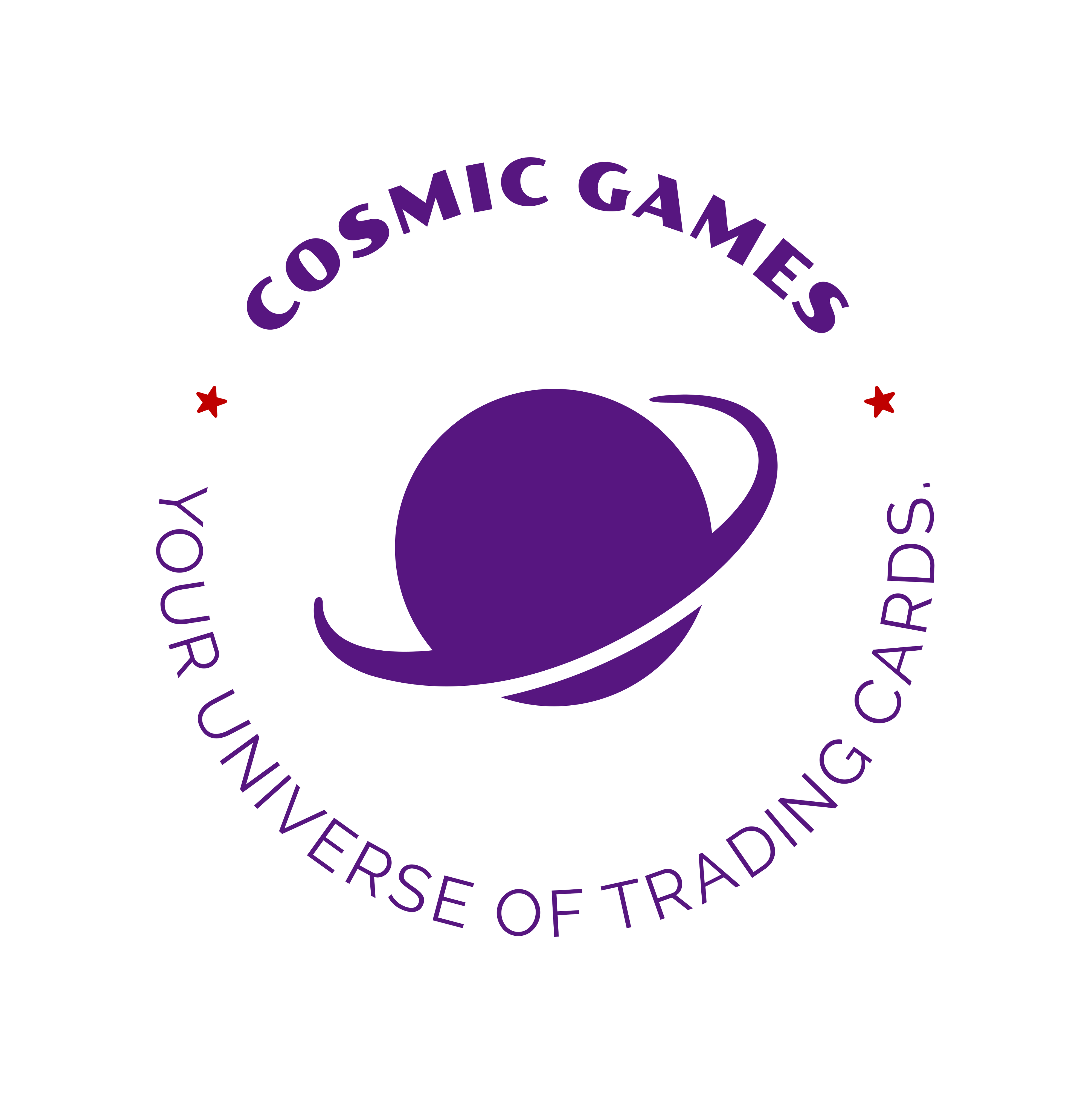 Cosmic Collectables and Games logo - Go to homepage