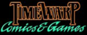 Time Warp Comics and Games logo - Go to homepage