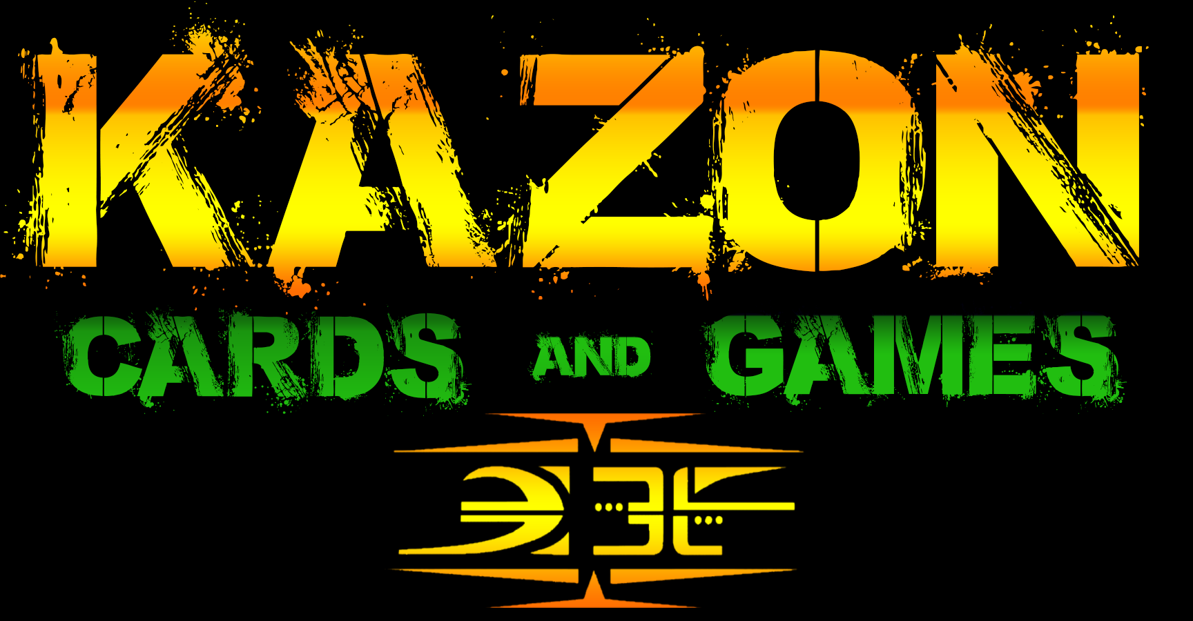 Kazon Cards and Games logo - Go to homepage